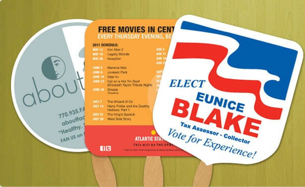 Political Hand Fans Are Cool For Hot Campaigns | HandFans4Less.com