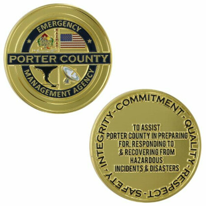 Emergency Management Challenge Coins