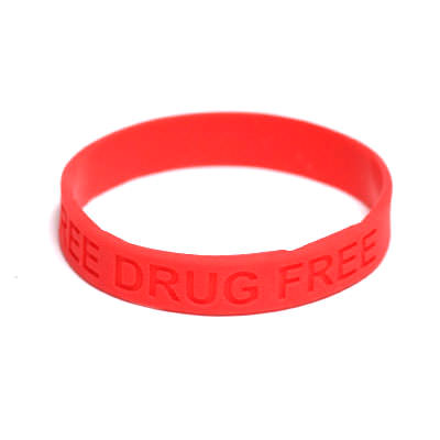 Order Custom Wristbands for Red Ribbon Week NOW - TJM Promos Inc.