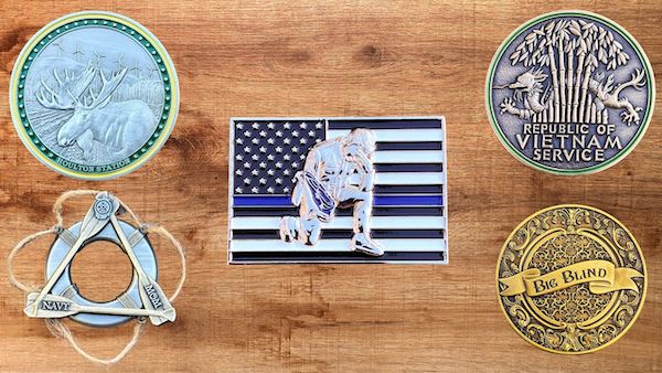 Five Outstanding Custom 3D Challenge Coins