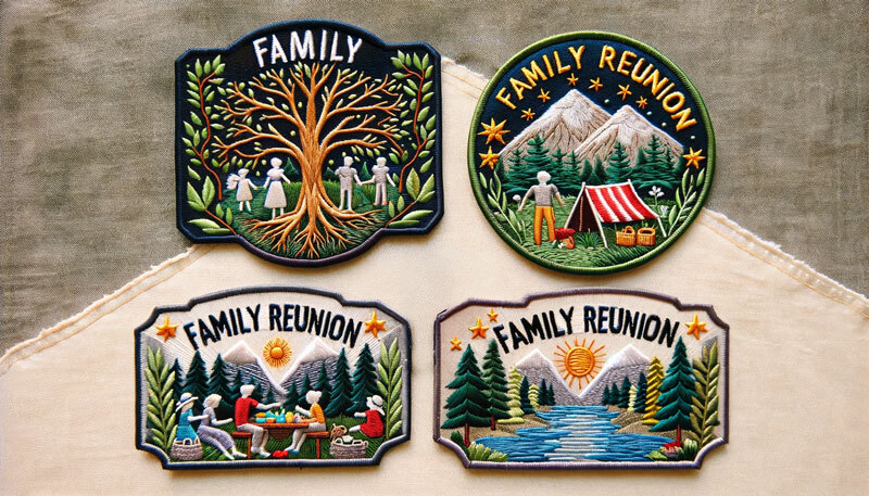 Custom Family Reunion Patches