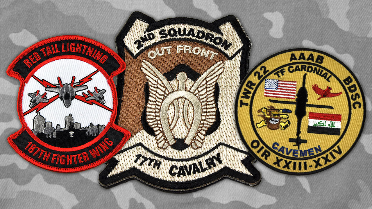 Custom Military Patches History